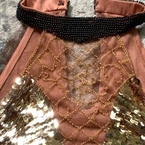 Custom made | Tops | Beaded Lace Halter Top | Poshmark